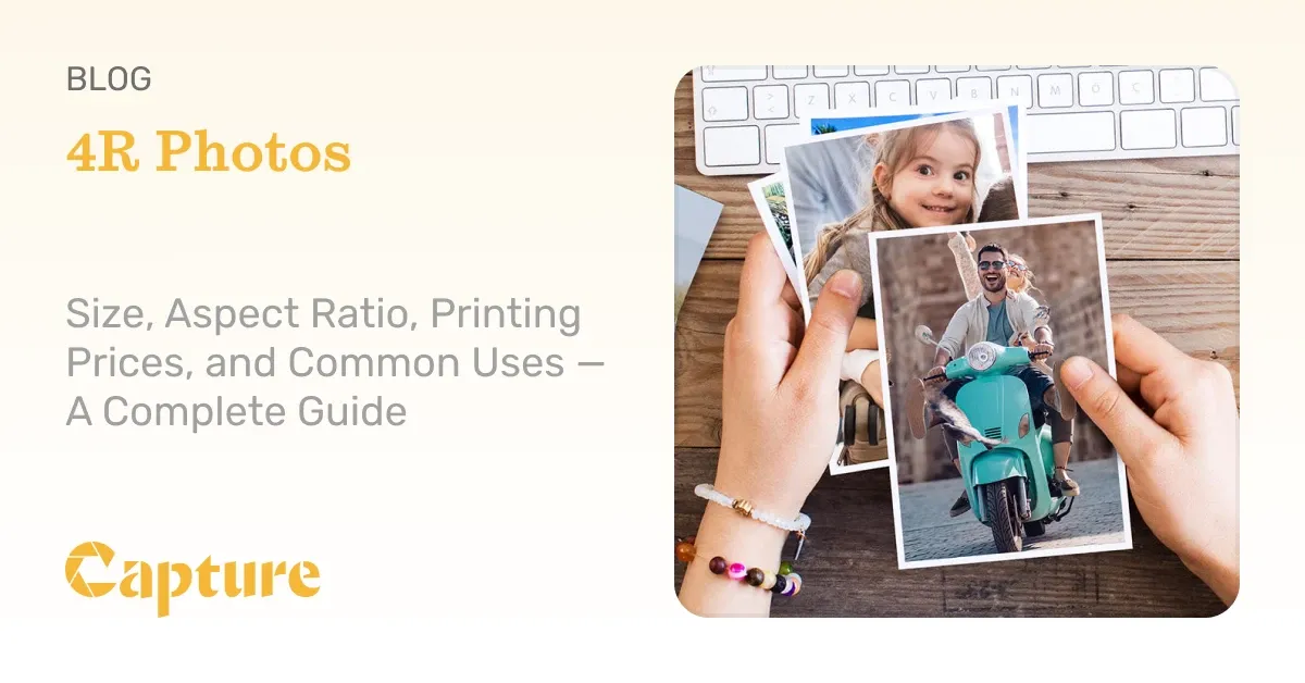 [4R Photos] Size, Aspect Ratio, Printing Prices, and Common Uses — A ...